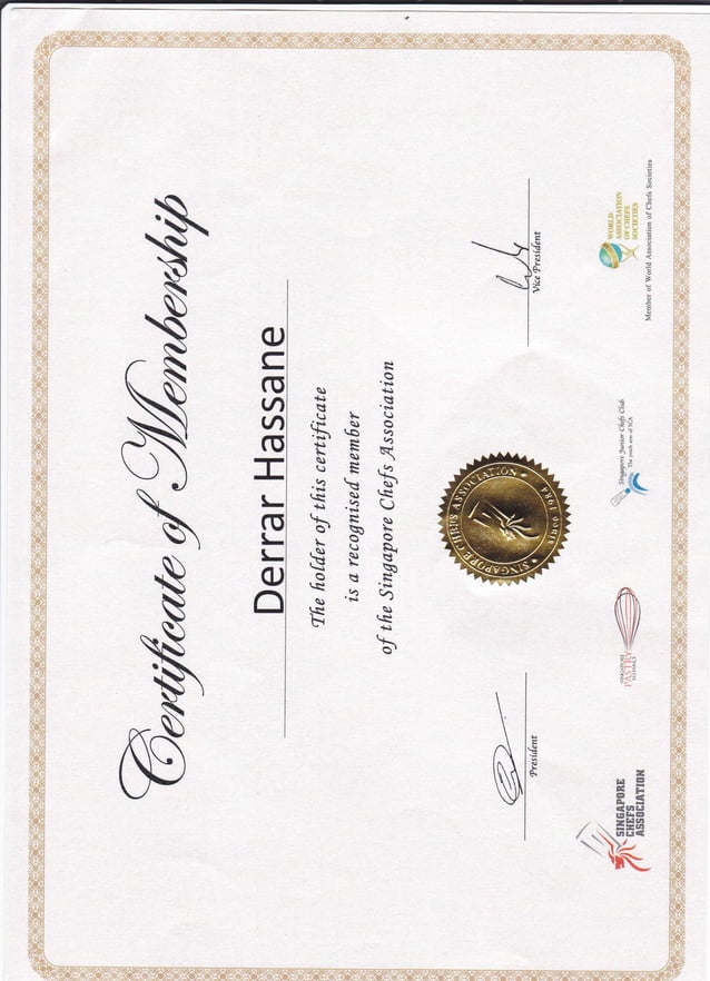 World Chef Association | PDF