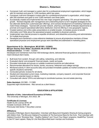 Sharon L.Robertson_Resume_11.2016