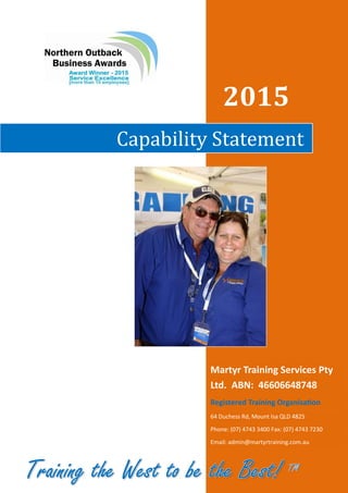 CAPABILITY STATEMENT.2015