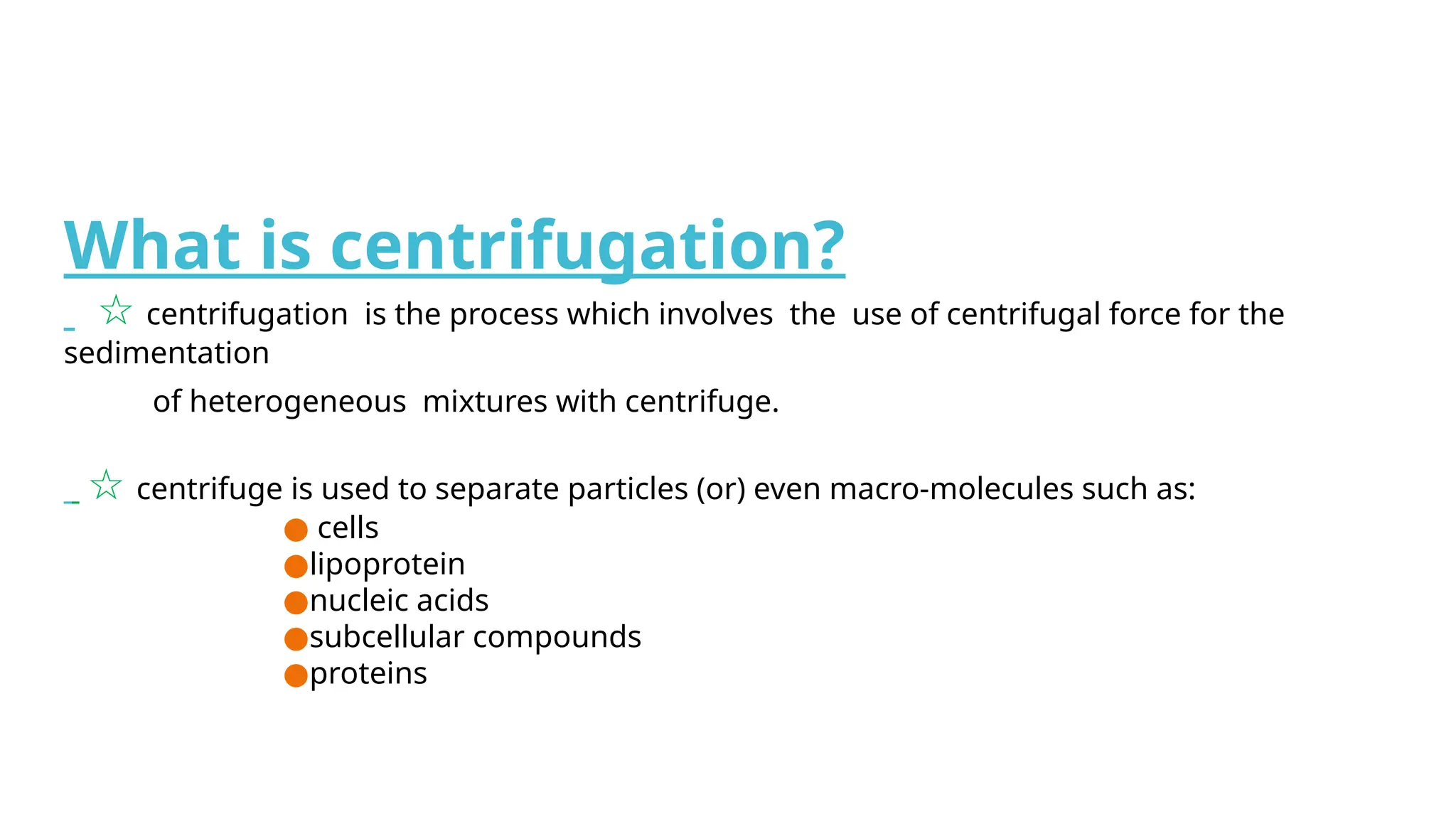 PHARMACEUTICAL ENGINEERING CENTRIFUGATION | PPTX