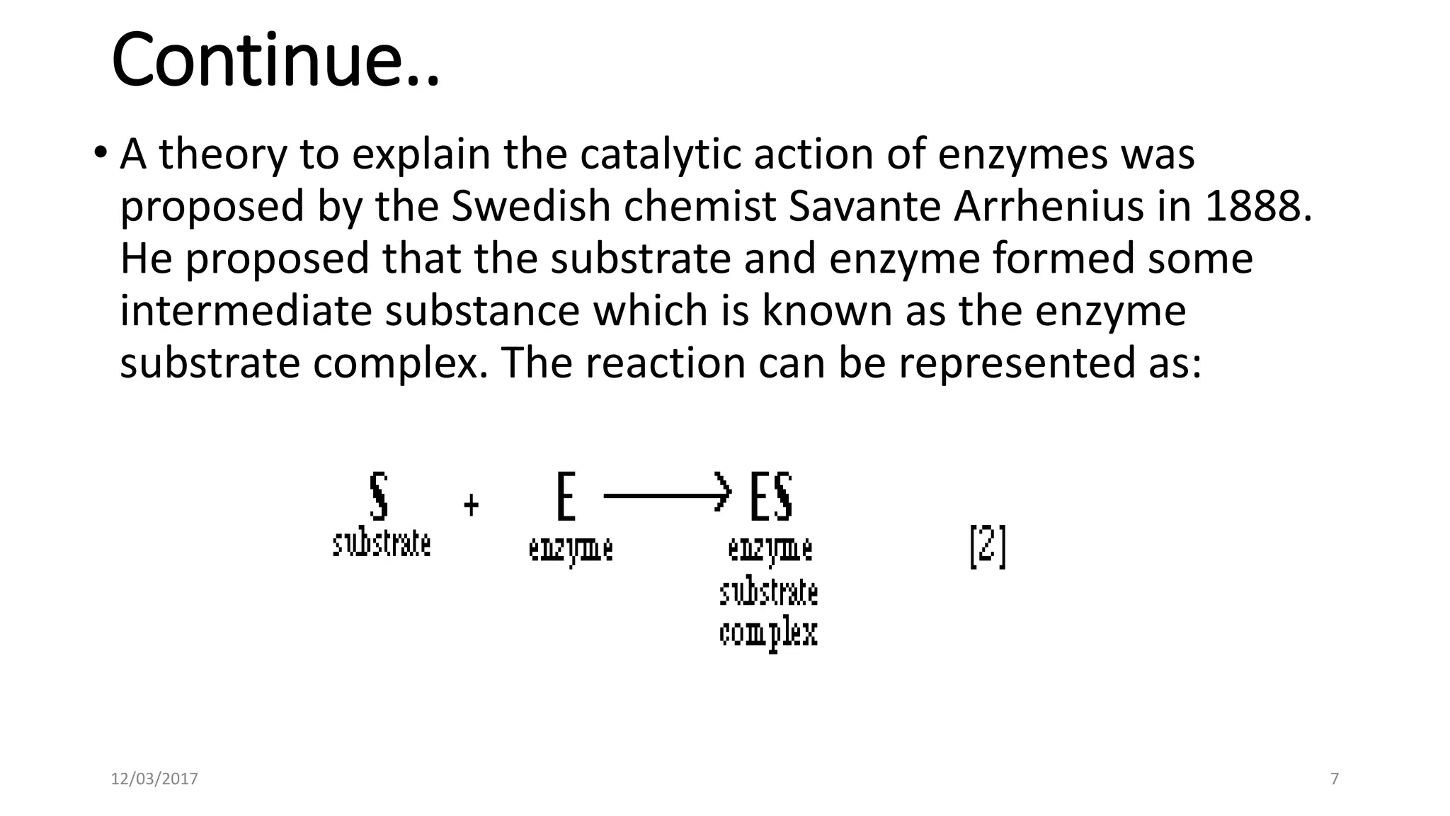 Enzyme substrate complex | PPTX