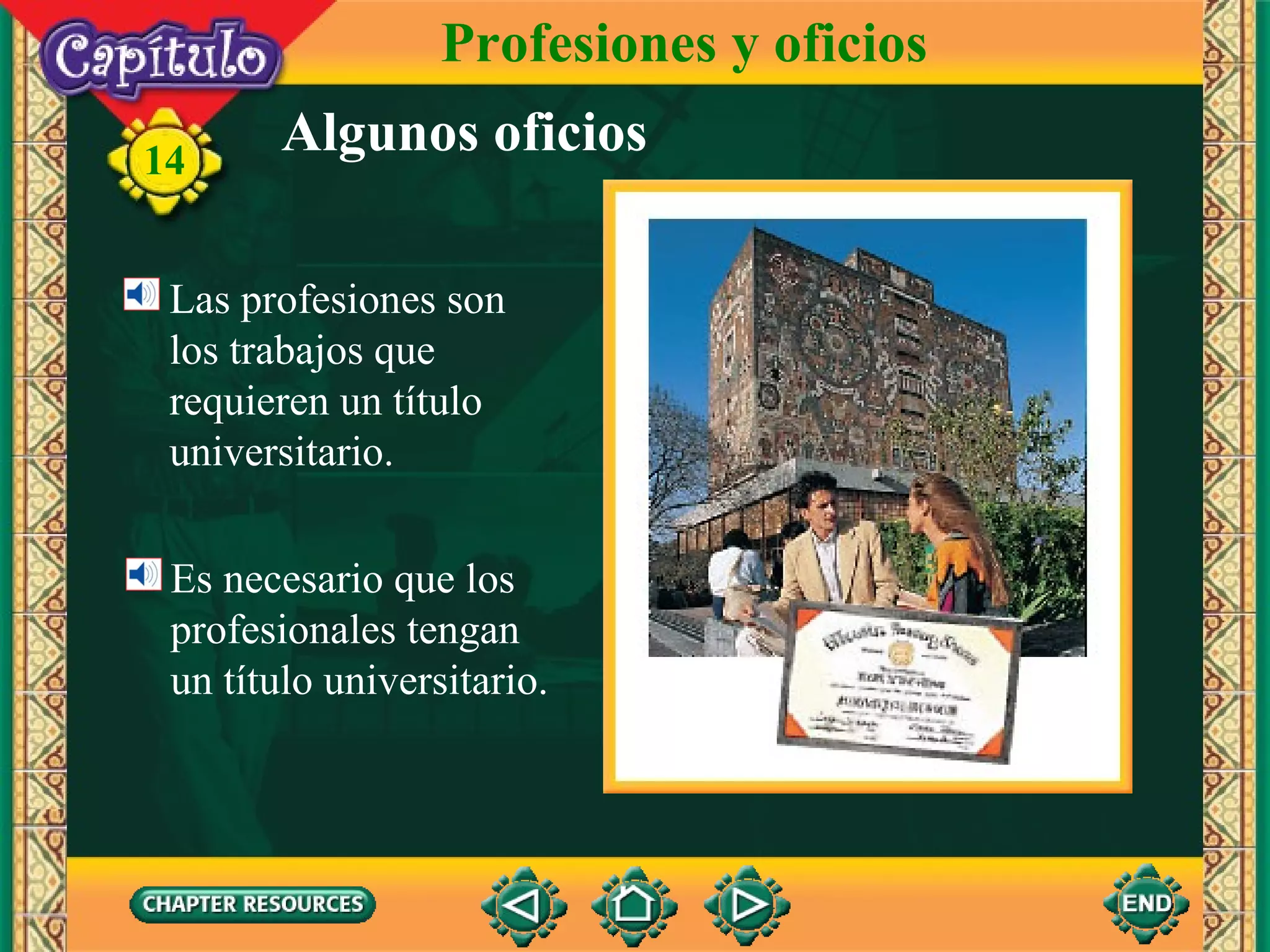 Las profesiones, professions | PPT
