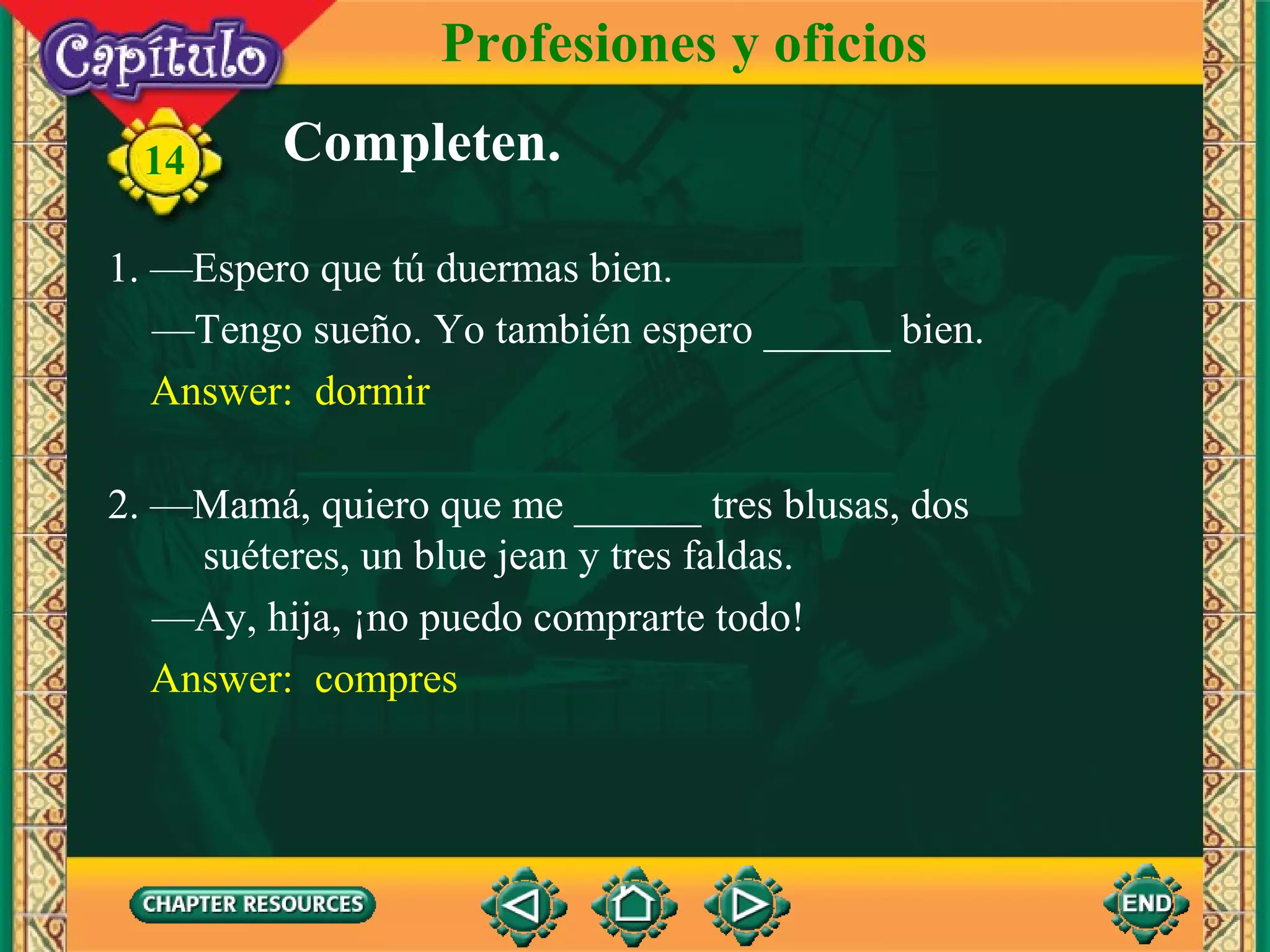 Las profesiones, professions | PPT