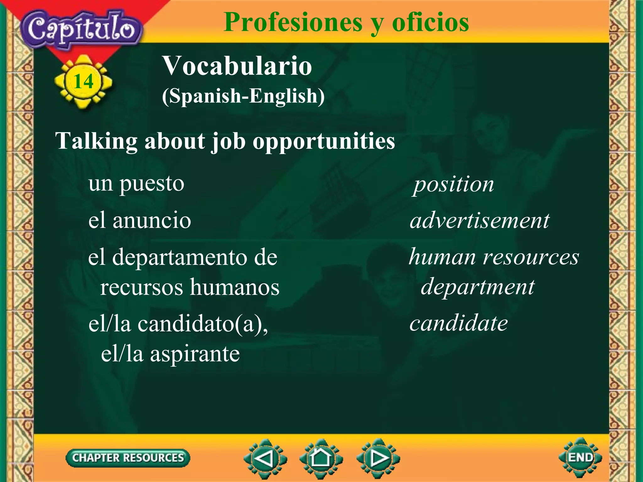 Las profesiones, professions | PPT
