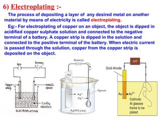 14chemicaleffectsofelectriccurrent | PPT