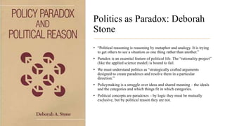 14. Climate Change: Climate politics as paradox | PPTX
