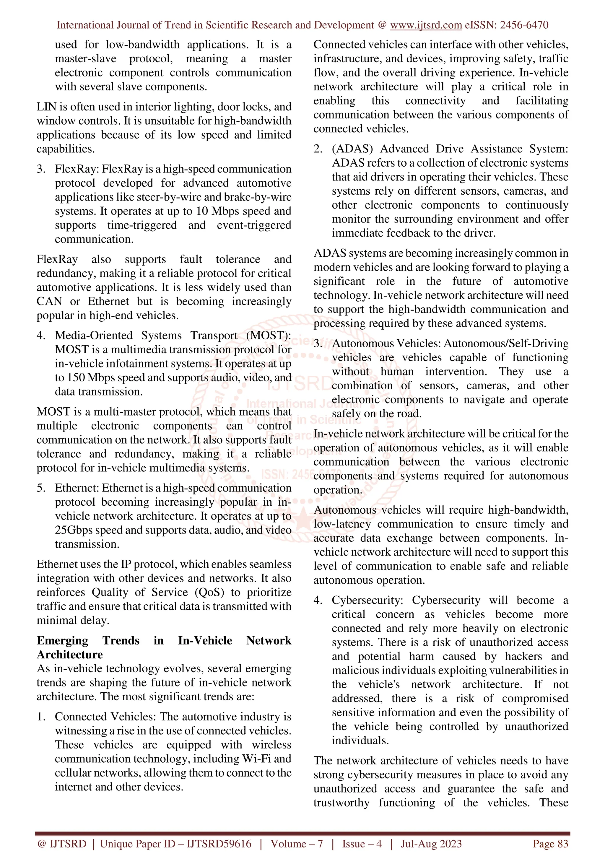 Connected Vehicles Zonal In Vehicle Network Architecture Pdf