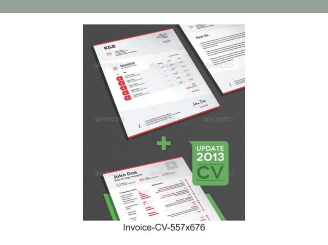 14 contoh invoice desain modern | PPTX