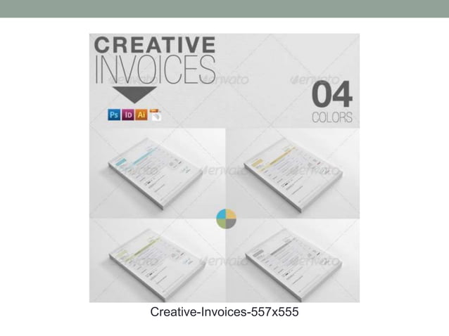 14 contoh invoice desain modern | PPTX