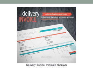 14 contoh invoice desain modern | PPTX