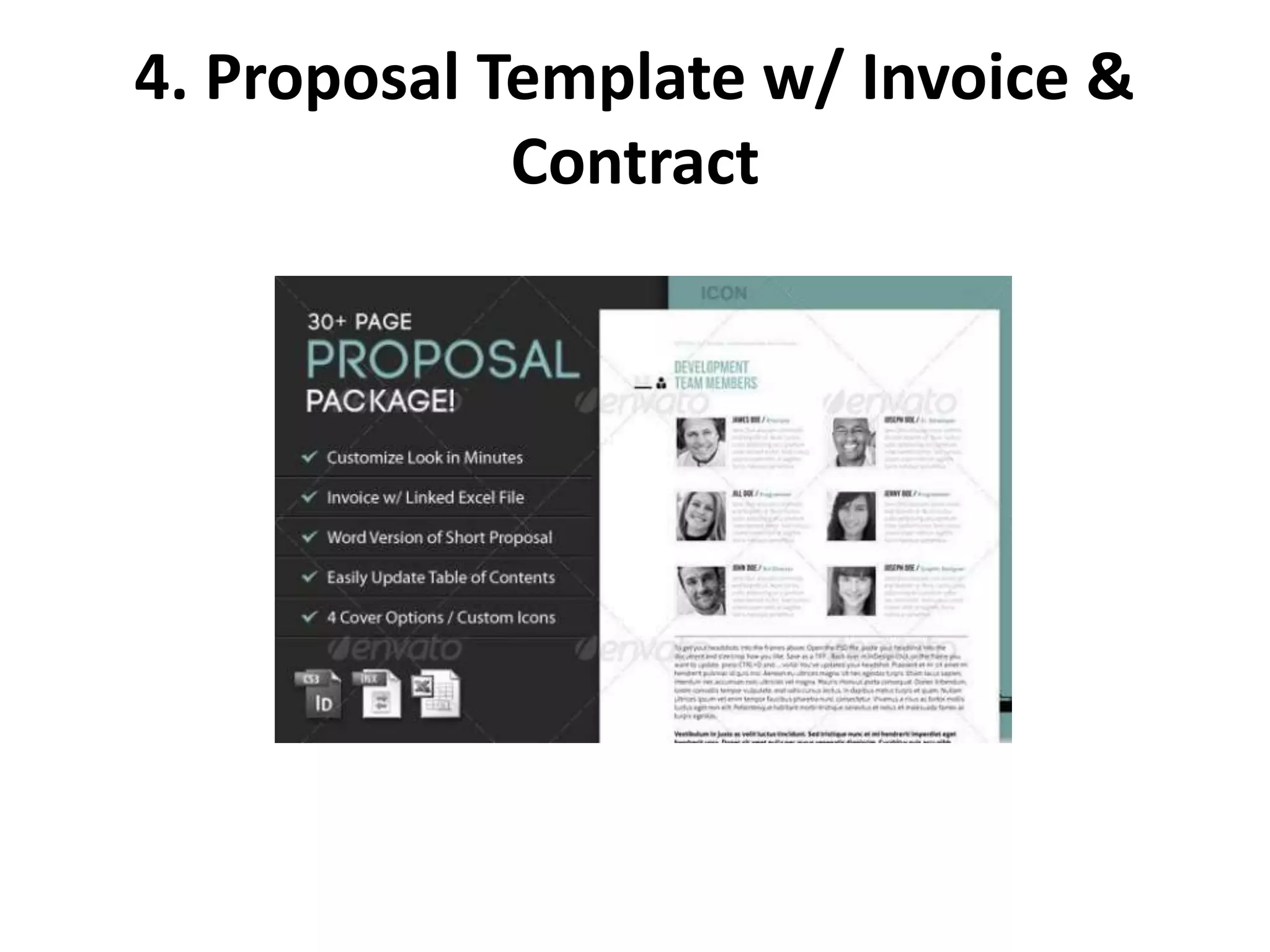 14 contoh invoice desain modern | PPTX