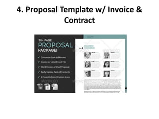 14 contoh invoice desain modern | PPT