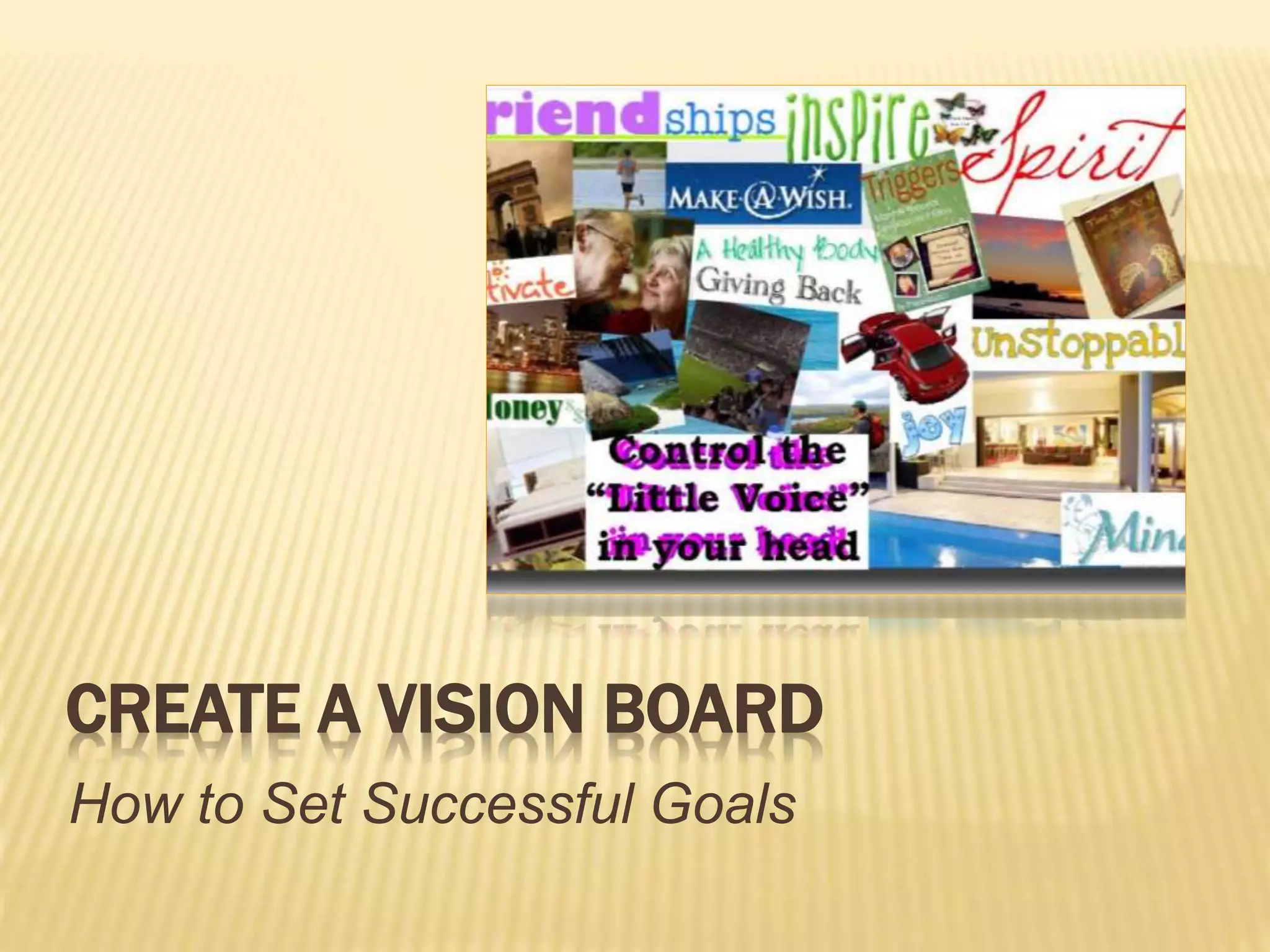 Create a vision board | PPTX