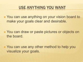 Create a vision board | PPTX