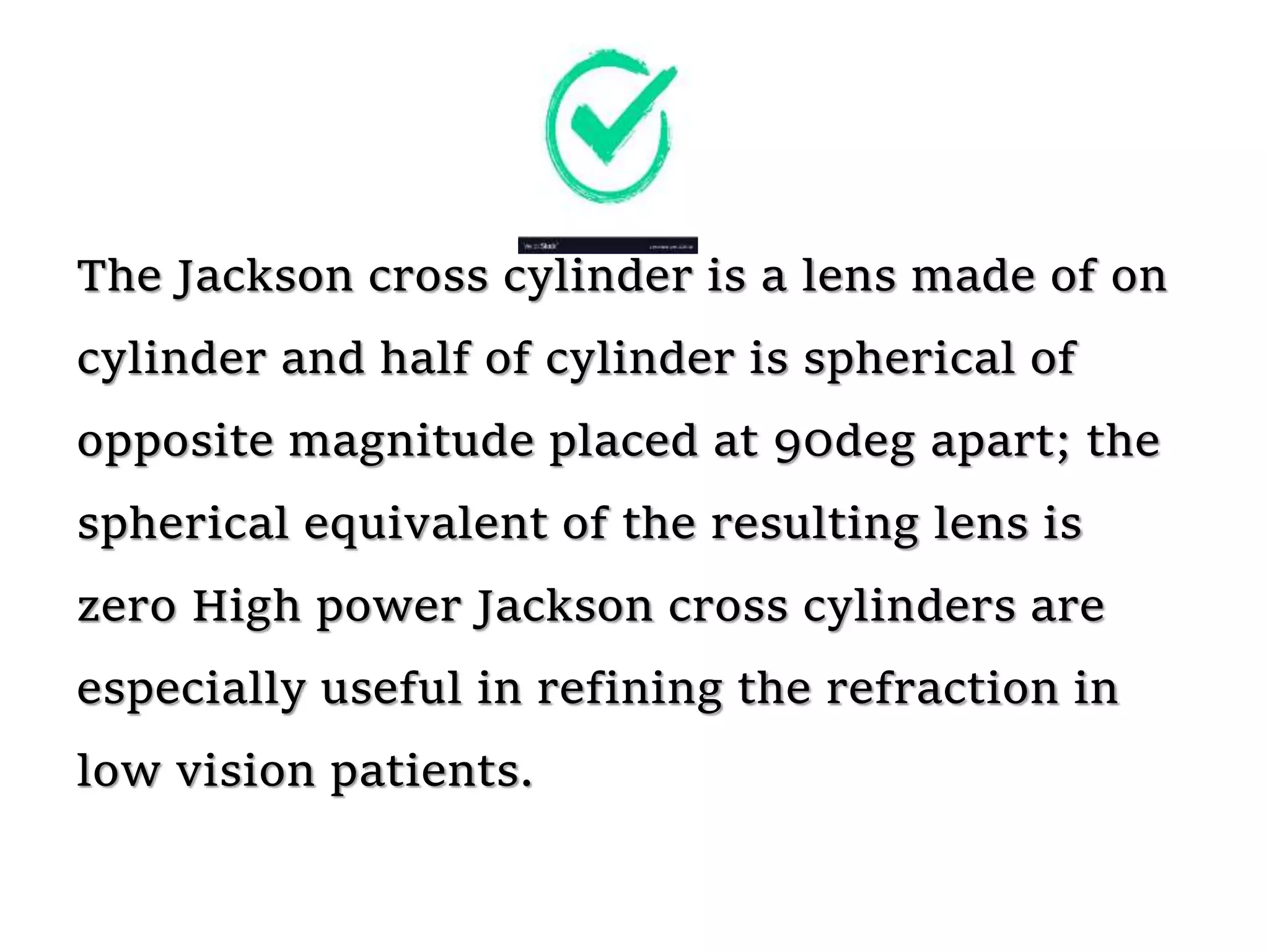 14 cross cylinder | PPTX