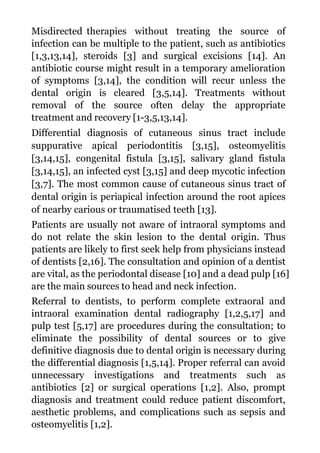 Cutaneous sinus-tract-of-dental-origin-in-an-8yearold-child-a-case ...