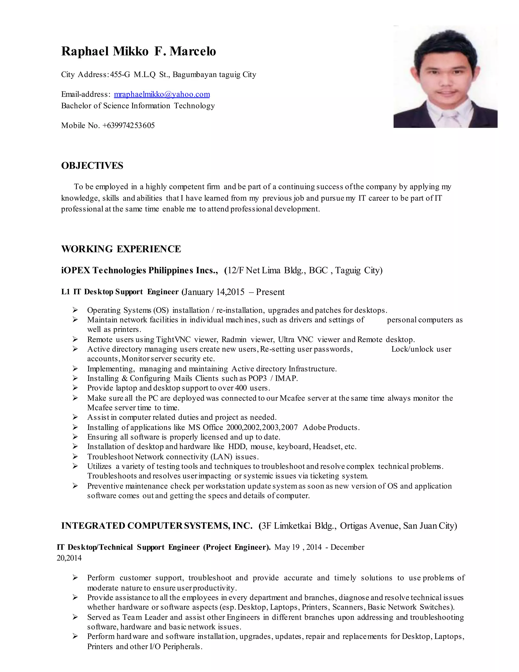 MYRESUME | DOCX