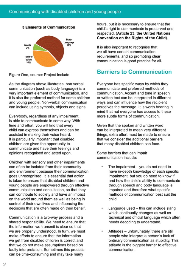 PIP_Communicating with disabled children and young people | PDF