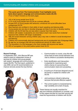 PIP_Communicating with disabled children and young people | PDF