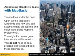 Automating Repetitive Tasks with MapBasic | PPT