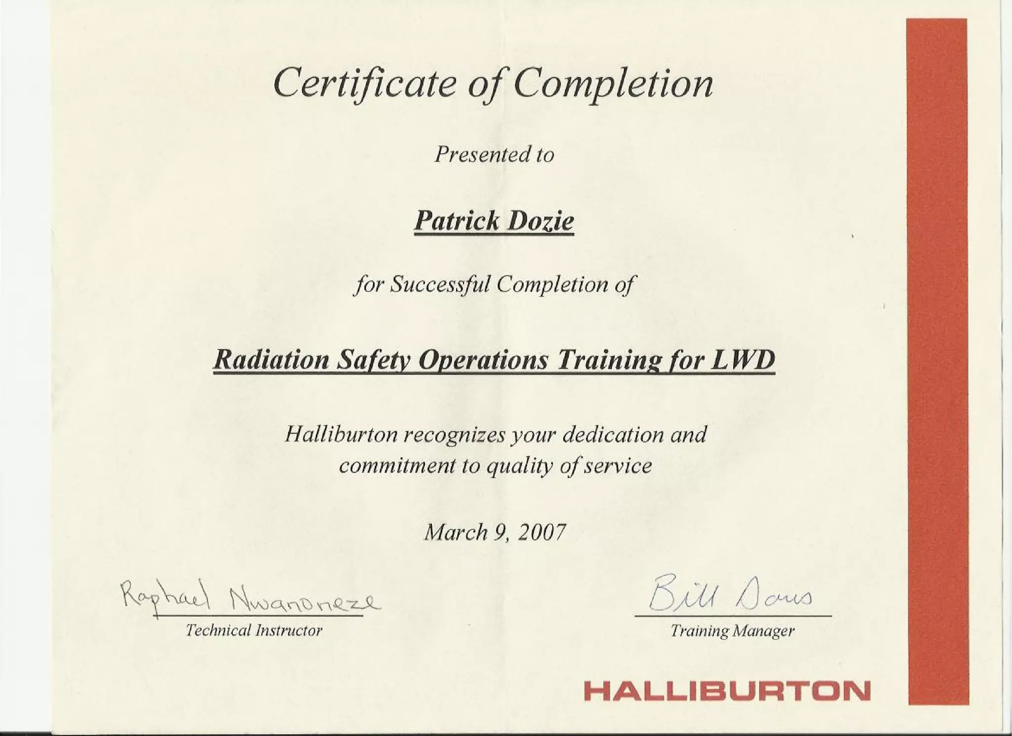 radiation safety training | PDF