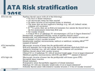 Radioactive Iodine Treatment in Thyroid Cancers | PPTX