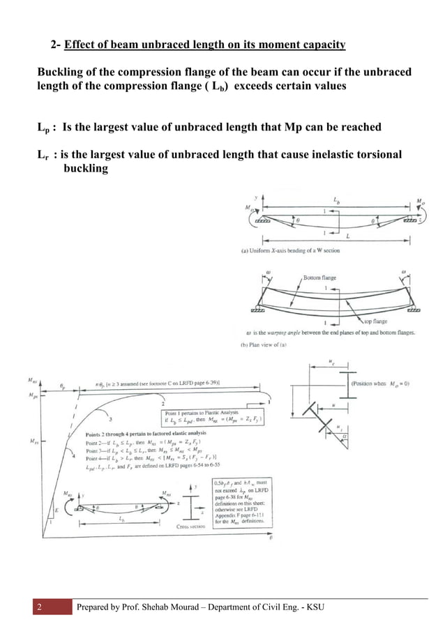 14-Design of Beam (Steel Structural Design & Prof. Shehab Mourad) | PDF ...