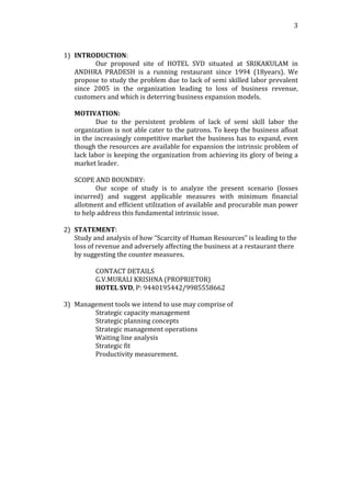 Operation Management | PDF | Hotels and Motels | Travel Type