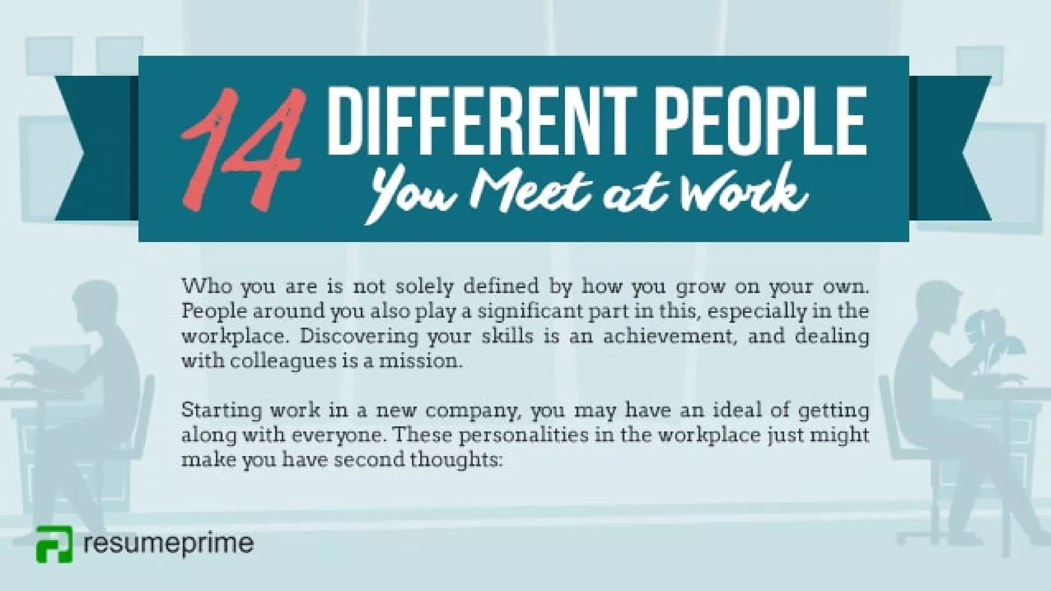 14 Different People You Meet at Work | PPT