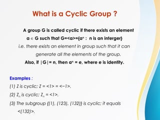 Star Polygons - Application of Cyclic Group | PPT