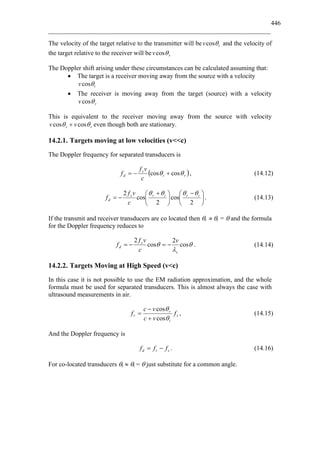 14 doppler measurement | PDF