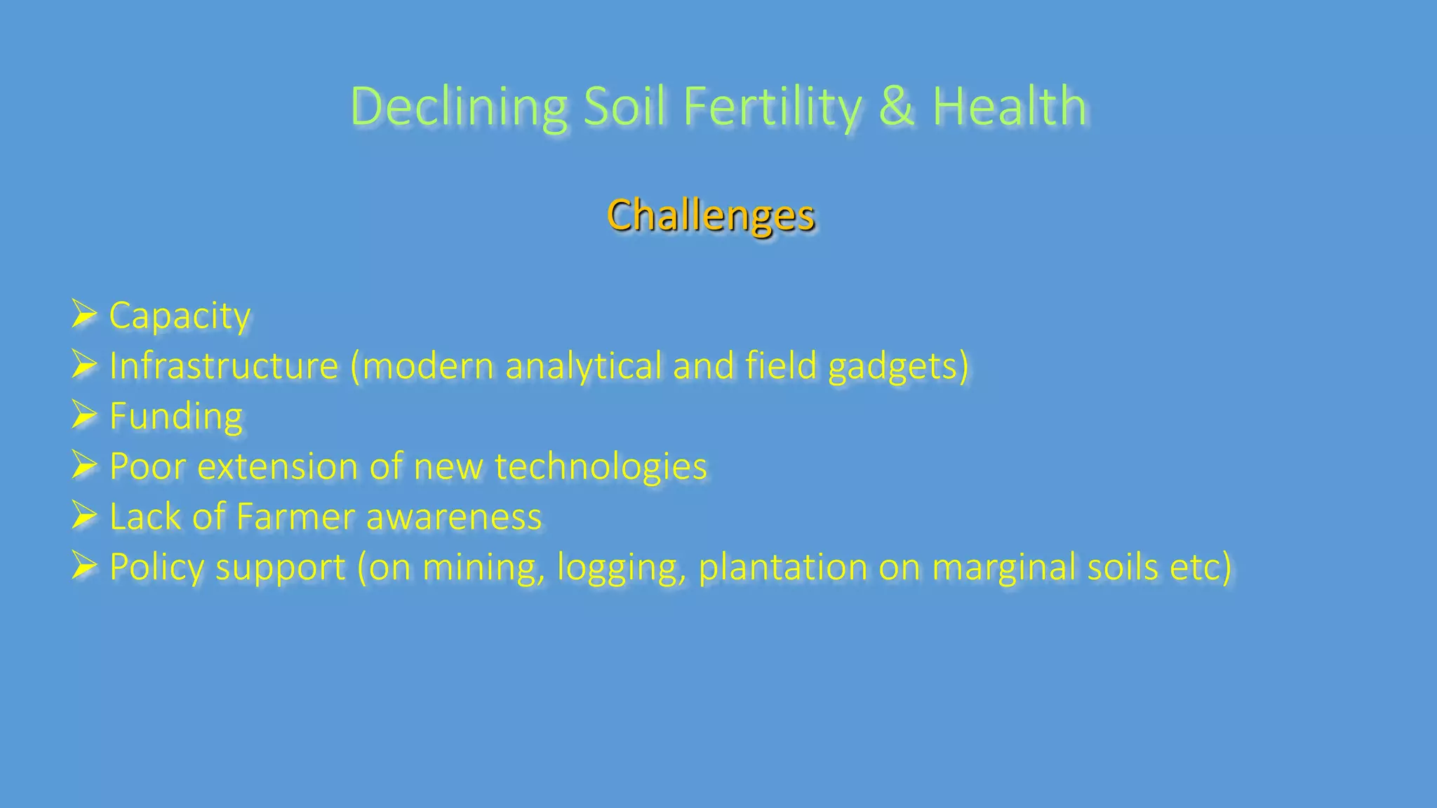 Soil Health Research and Development in PNG | PPTX