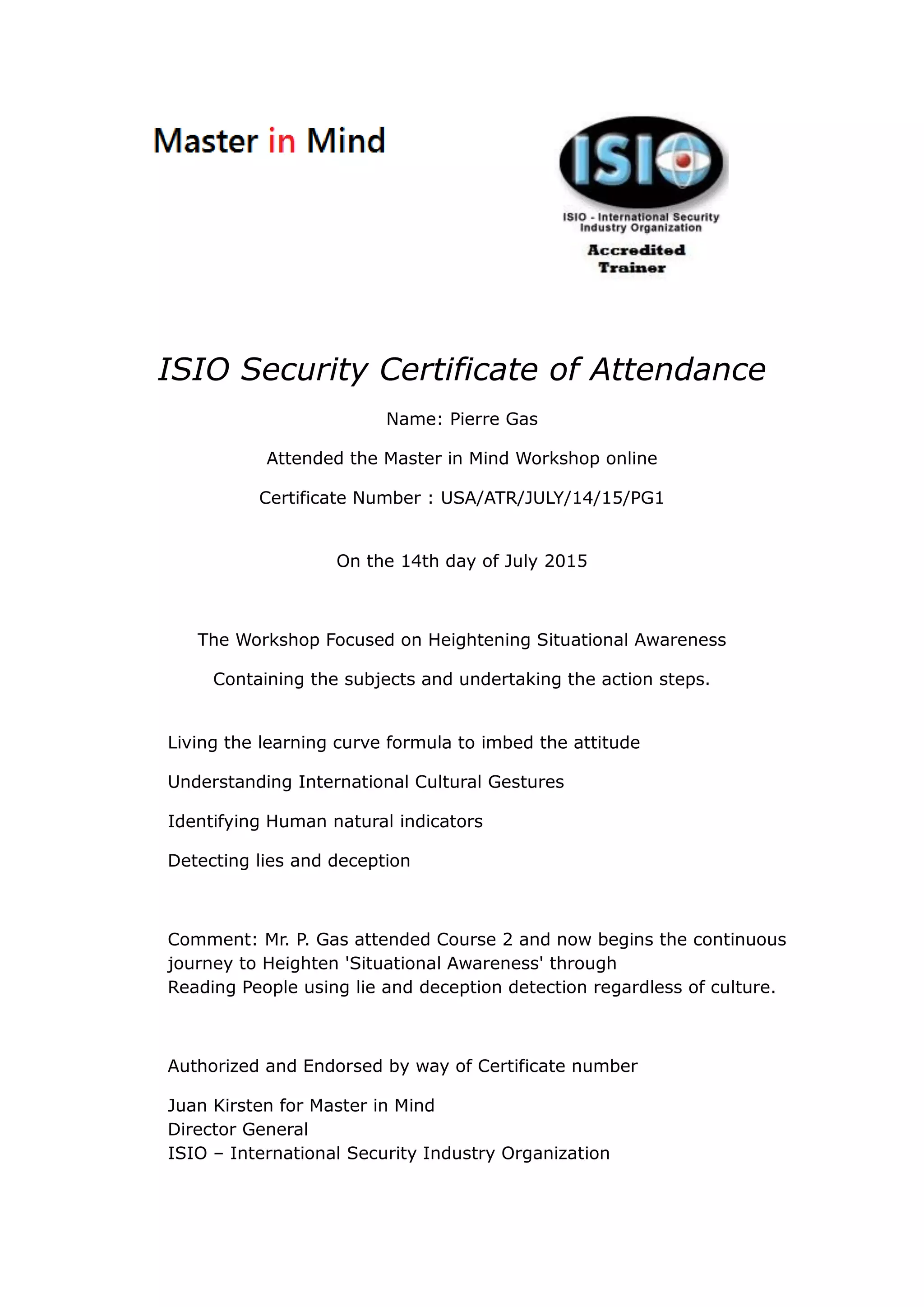 Masters in Mind Security Course 015UKATRISIO_MIM_security_certificate ...