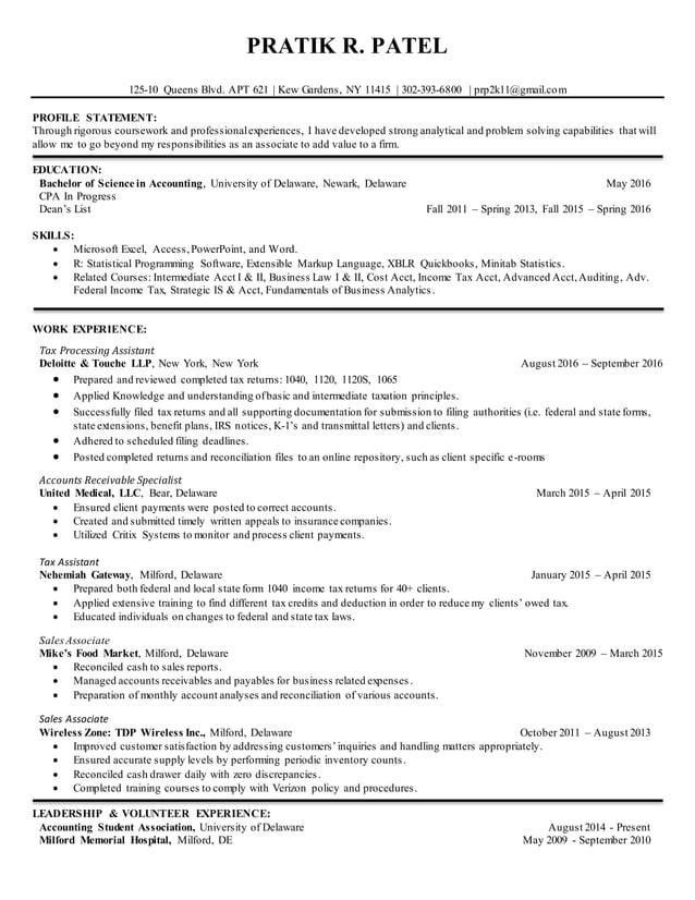 Pratik_Patel resume newest | PDF