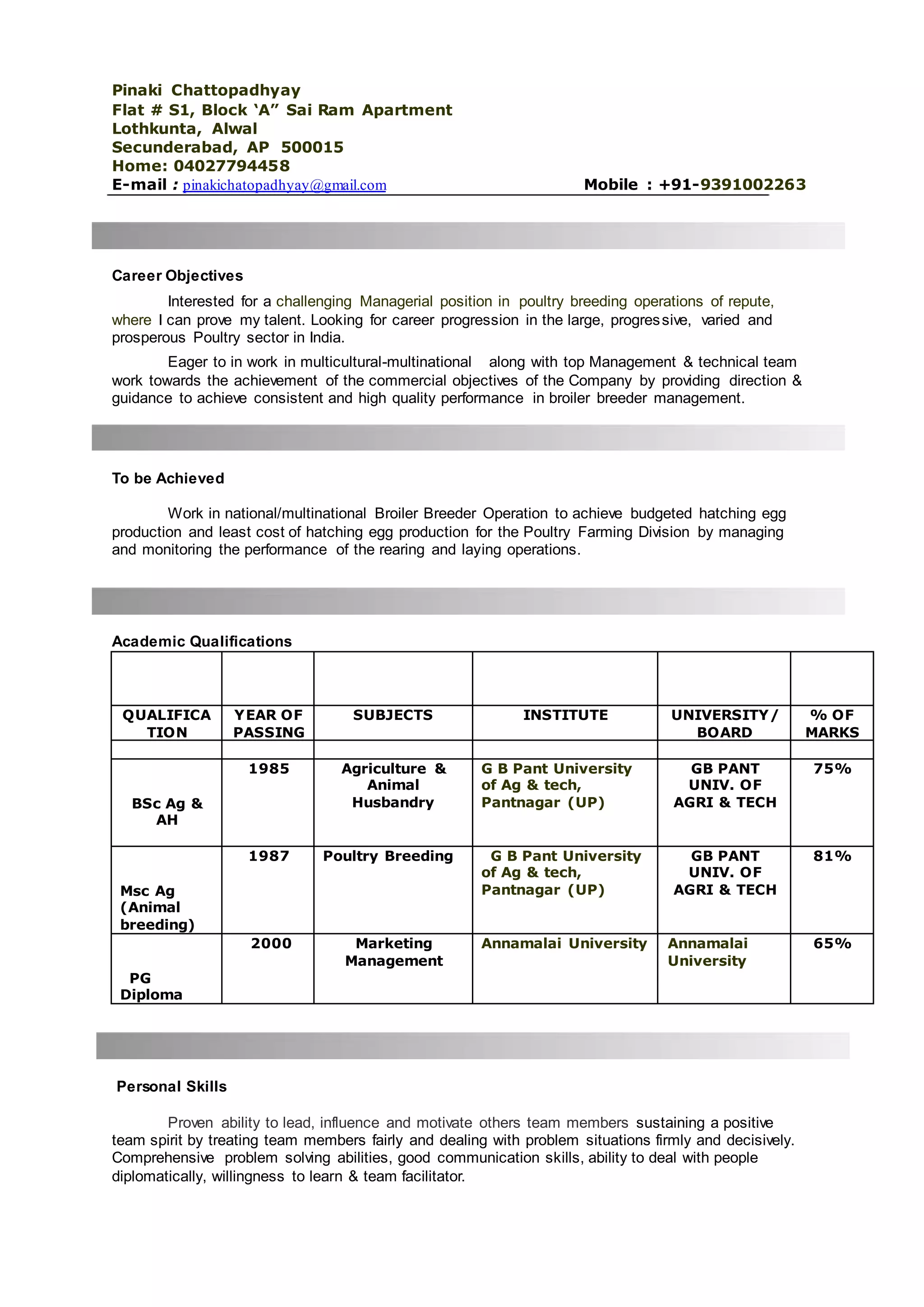 RESUME pinaki1 | DOCX