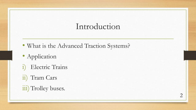 Advanced Traction Systems | PPT