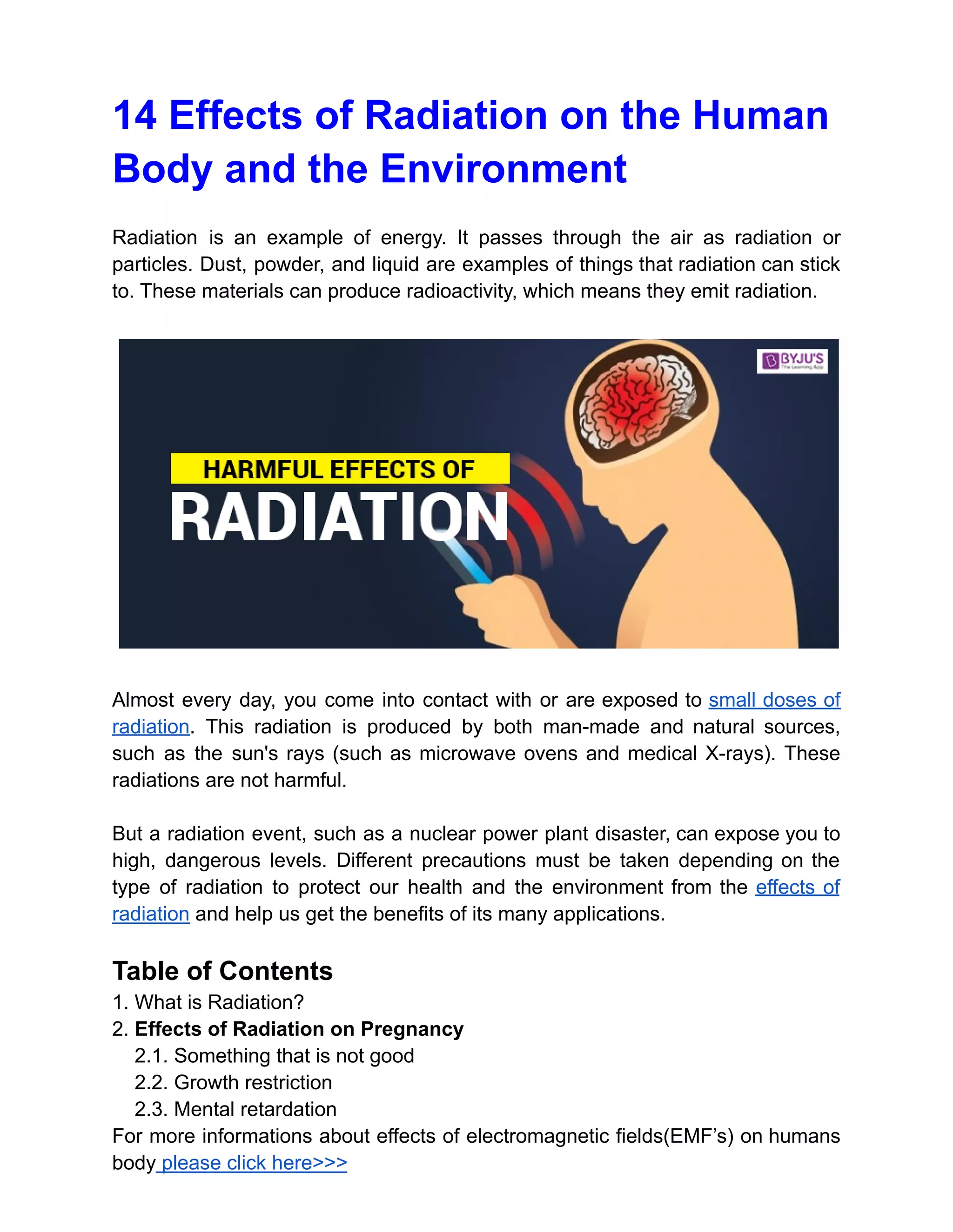 14 Effects of Radiation on the Human Body and the Environment.pdf ...