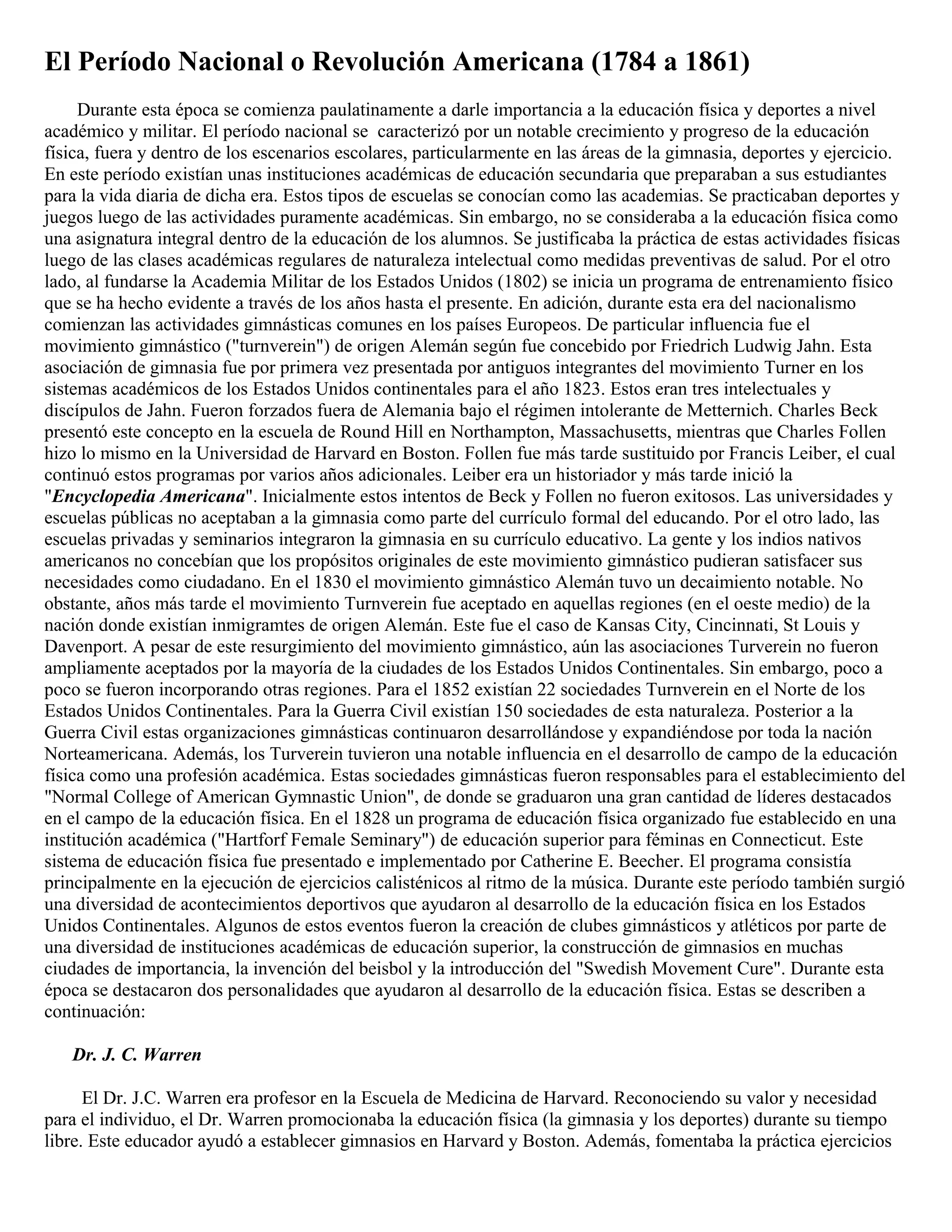14 el período nacional o revolución americana | DOC