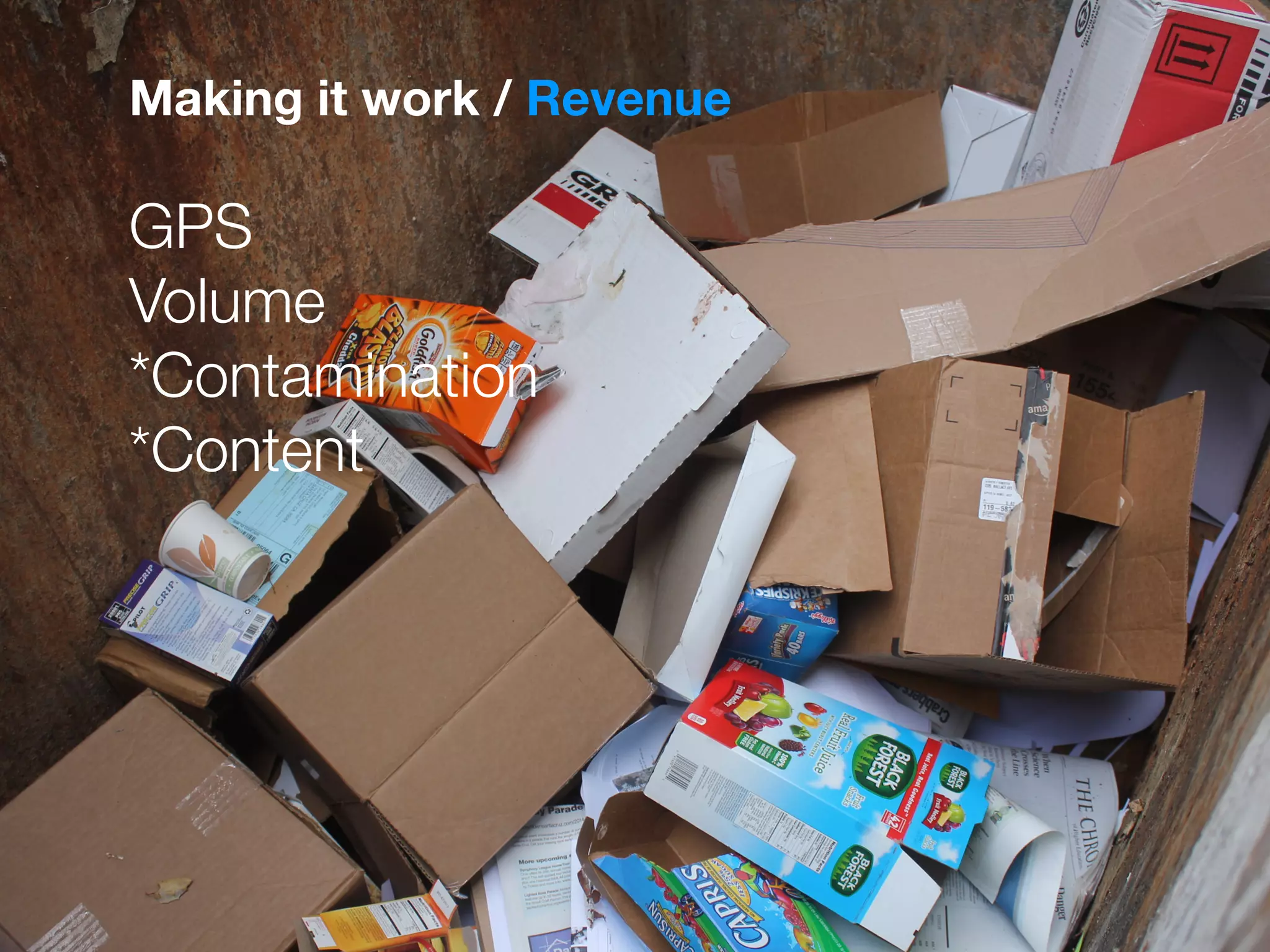 "Using Vision to Improve Waste Collection Efficiency," a Presentation ...