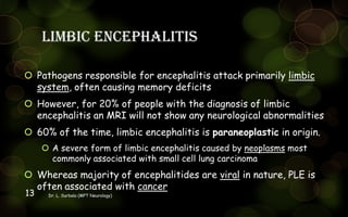 Encephalitis: PT assessment and management | PPTX