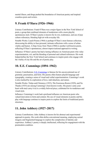 14 Famous American Poets of the 20th Century.docx