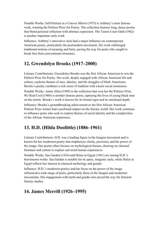 14 Famous American Poets of the 20th Century.docx