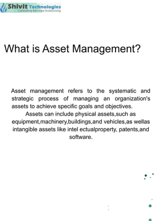 ASSET MANAGEMENT SOFTWARE | PPT