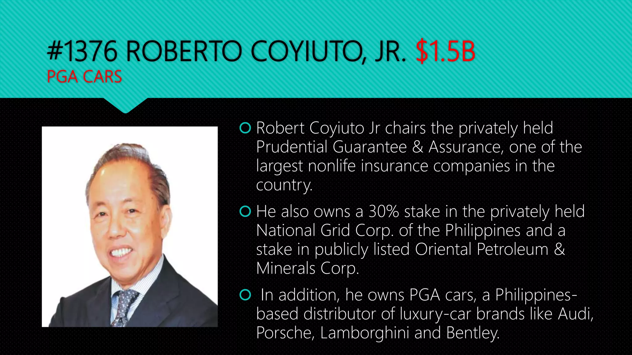 14 Filipino tycoons included in Forbes’ list | PPTX