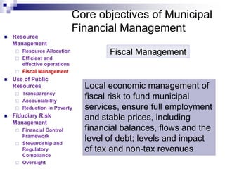Financial Performance Indicators for Municipal Bodies | PDF