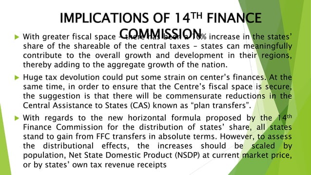 14th finance commission of India | PPTX