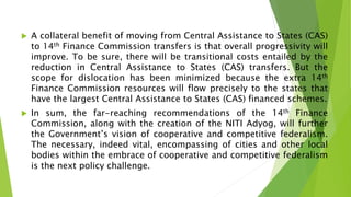 14th finance commission of India | PPTX