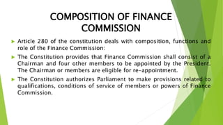 14th finance commission of India | PPTX