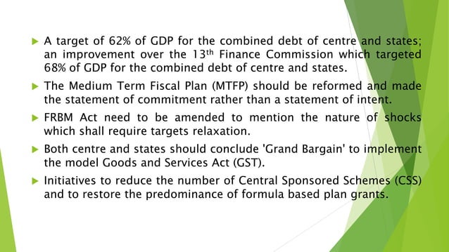 14th finance commission of India | PPTX