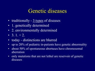 Genetic diseases of various organs and tissues | PPT